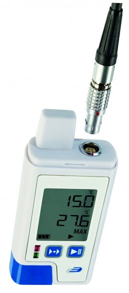 Rejestrator/logger USB temperatury LOG200E PDF z czujnikiem Pt100 ...