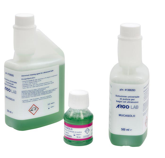 Środek myjący MUCASOL do łaźni ultradźwiękowych (500 ml, koncentrat)